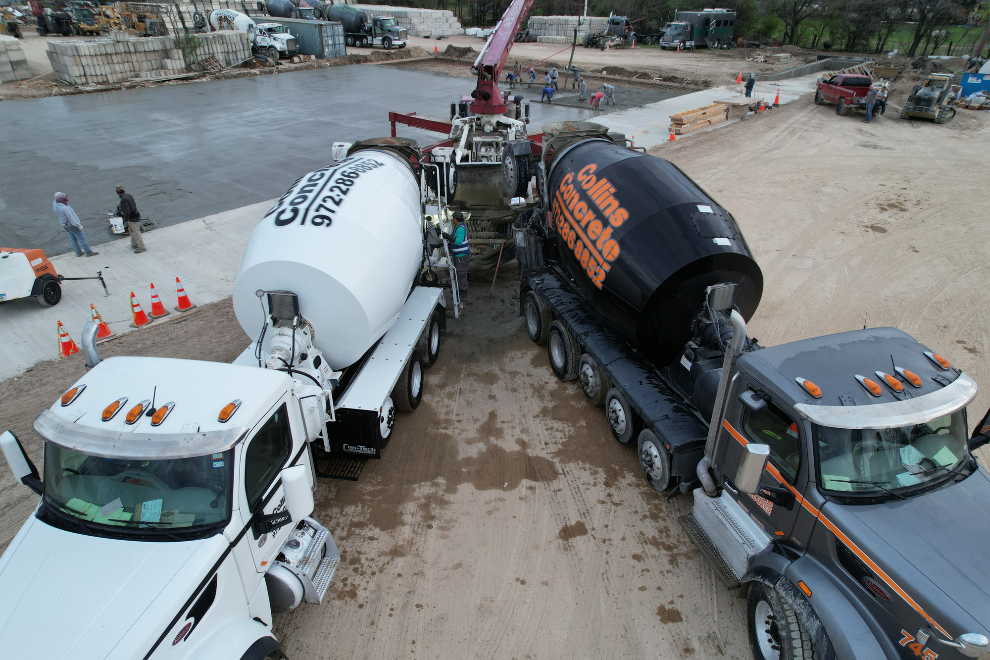 Concrete Delivery with Quality and Experience Guaranteed - Collins Concrete